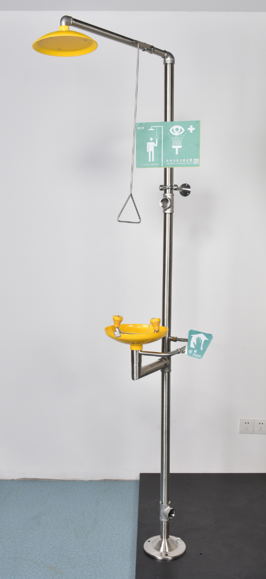 Emergency Shower and Eyewash Station (Model:SAN 7102 AXY) – Lab Fit Africa